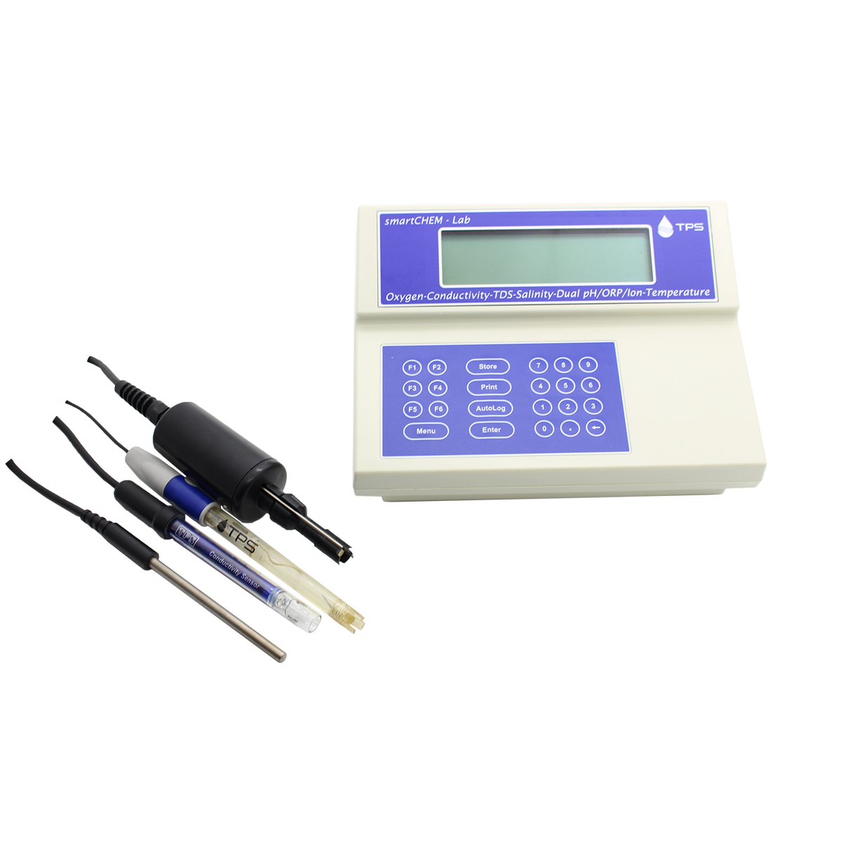 SmartCHEM-pH - pH-mV-Temp Meter with pH & Temp Sensors – TPS - Tough. Accurate. Australian.